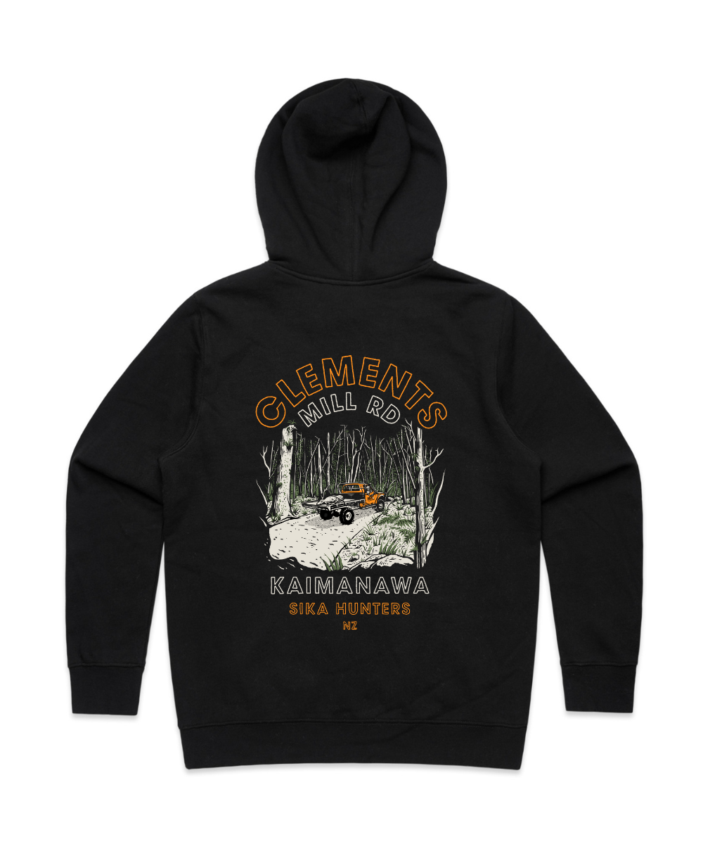 Clements Mill Road Mens Hoodie – Hunters New Zealand